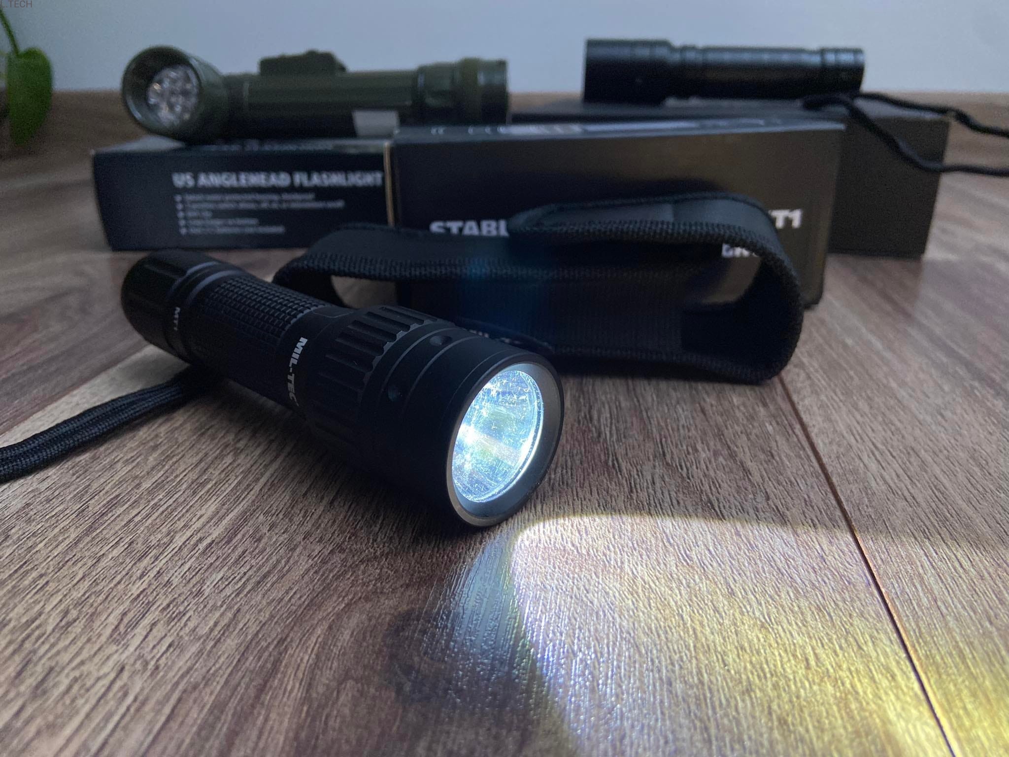 Latarka taktyczna MIL-TEC MT1 - 350 lm | RZESZÓW L.TECH | wykrywacze ...
